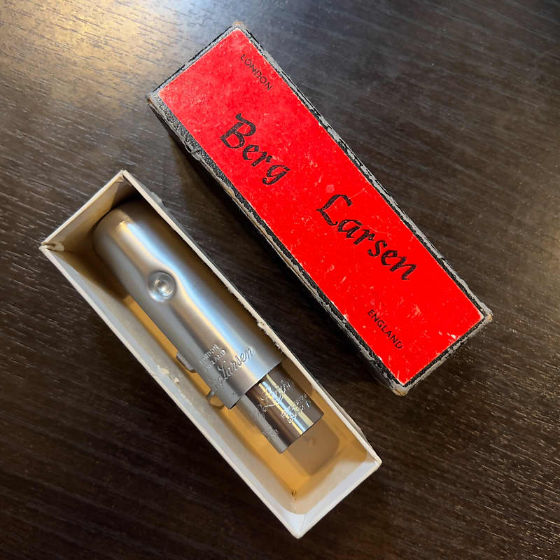 Berg Larsen Bullet Chamber 85/0 M Metal Vintage Alto Sax | Reverb