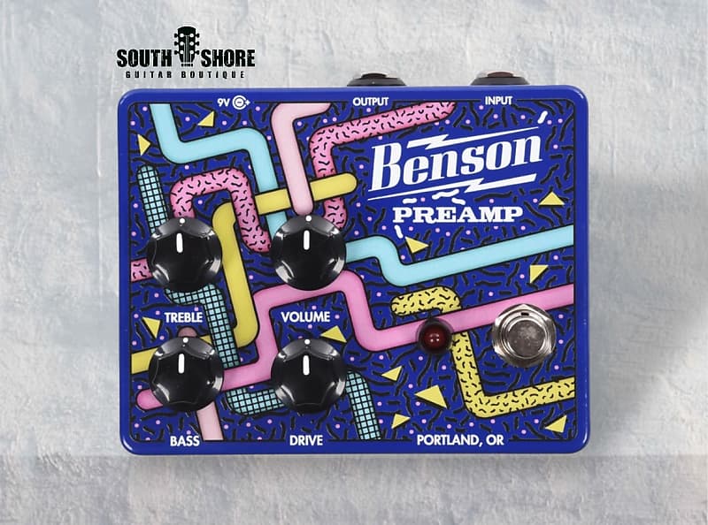 Benson Amps Preamp - Complicated Pattern - LTD Edition. NEW, | Reverb