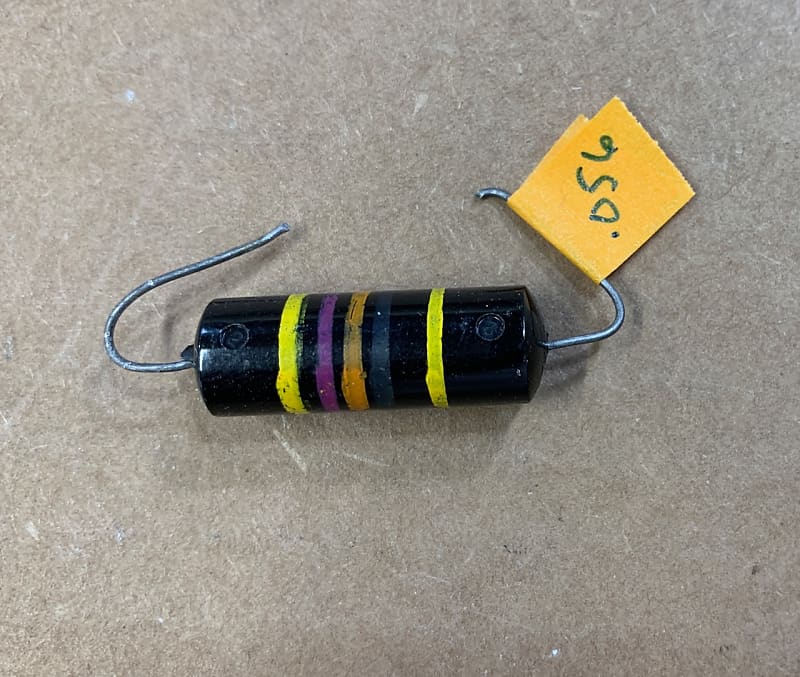 Sprague "Bumblebee" vintage capacitor 0.047 µf | Reverb