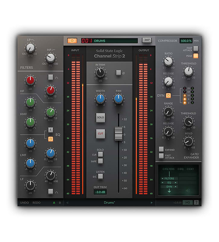 Solid State Logic SSL Native Channel Strip 2 Plugin | Reverb UK