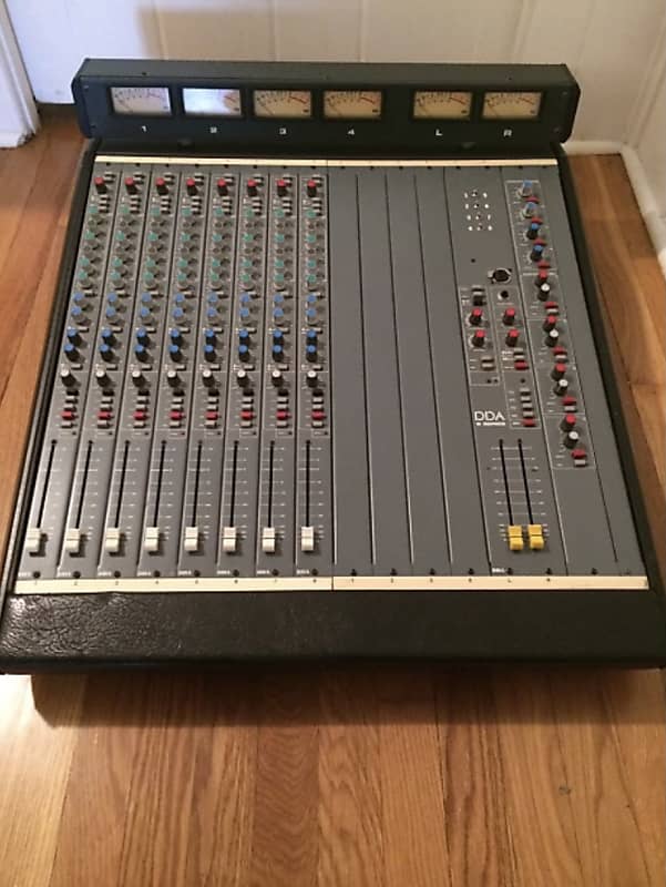 DDA S Series 8 Channel Side Car Mixing and Recording Console | Reverb