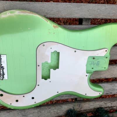 P Bass BODY CUSTOM ORDER ASH or ALDER includes Aged Patina | Reverb