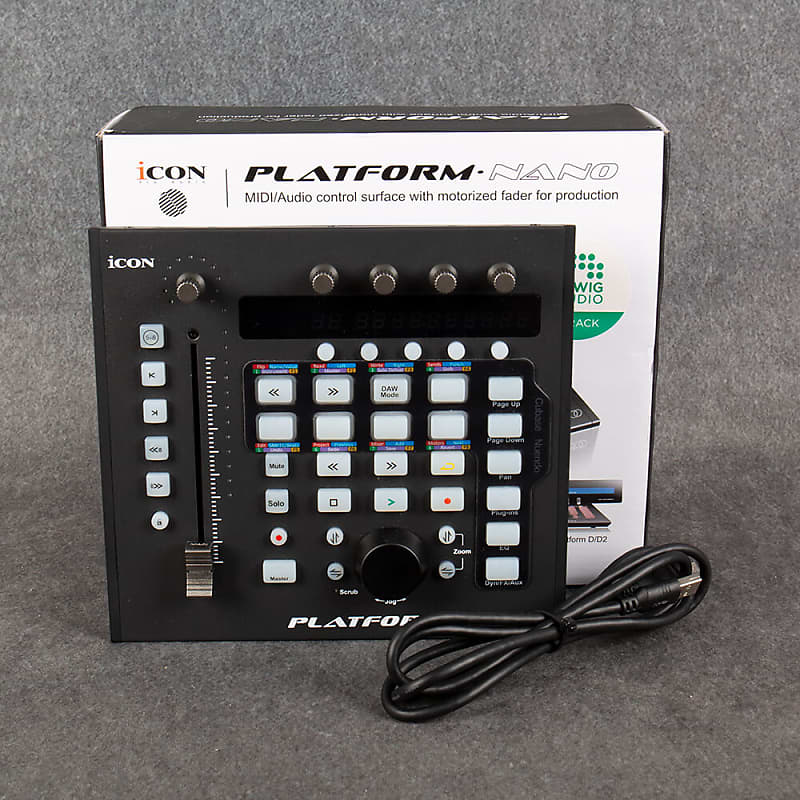 Icon Platform Nano DAW Controller - Boxed - 2nd Hand | Reverb UK