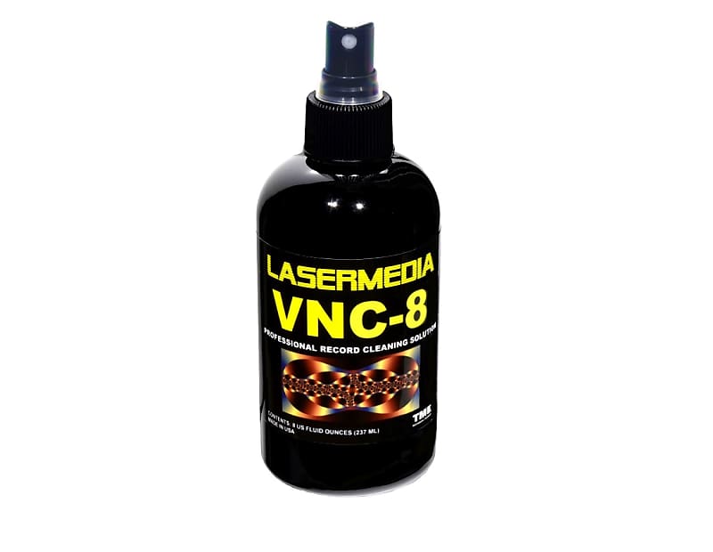 Lasermedia Professional VNC-8 Vinyl Record Cleaner 8 Ounce | Reverb