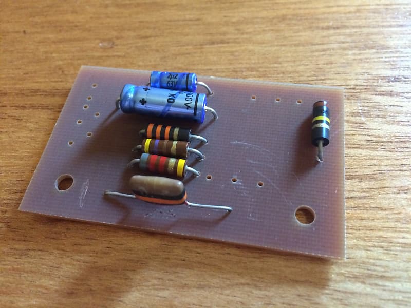 Germanium Fuzz Face PCB Board Kit NOS Components Philips | Reverb