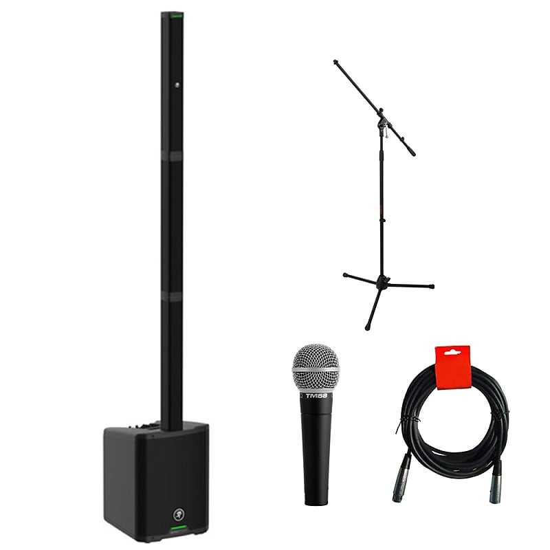 Mackie SRM-FLEX Portable 1300W Column PA System Bundle with | Reverb