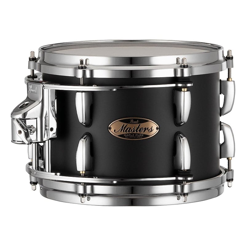 Pearl Masters Maple Pure Tom 10x7 w/L-Bracket R2 Mount Matte | Reverb