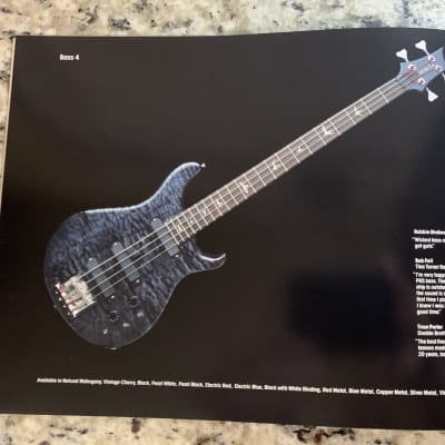 PRS Catalog 1989 Bass Studio Custom Classic Signature | Reverb