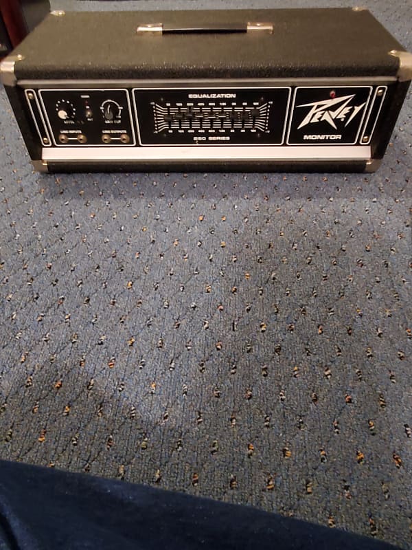 Peavey 260 Series Monitor Amplifier 1970's Black | Reverb