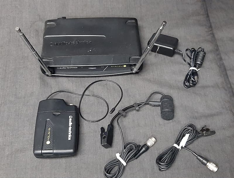 Audio Technica ATW-901 Wireless Lavalier / Lapel + Instrument | Reverb