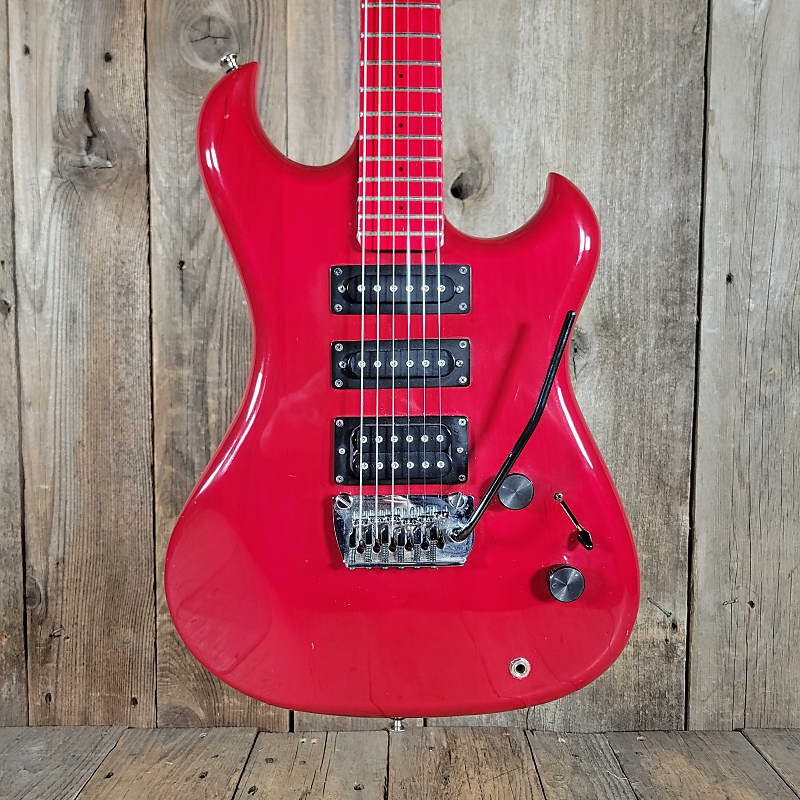 Westone Spectrum MX 1985-86 - Transparent Red | Reverb