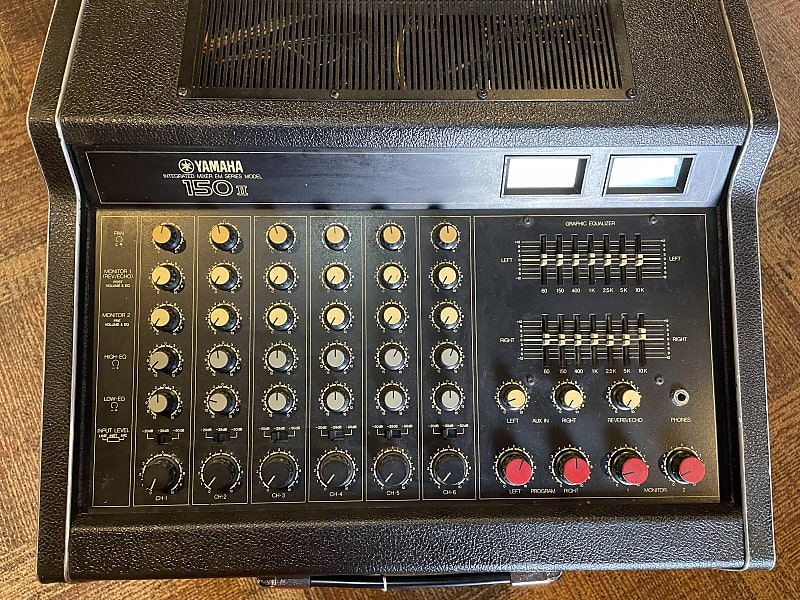 Yamaha EM 150 II 1970s - Stereo - Discrete Preamps | Reverb