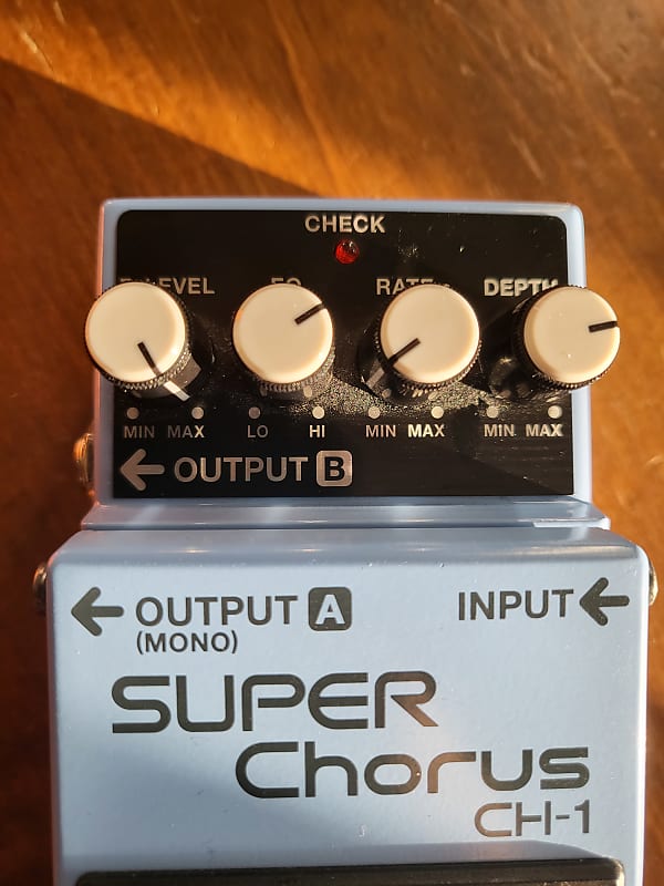 Boss CH-1 Super Chorus (Dark Gray Label) 2001 - Present - | Reverb