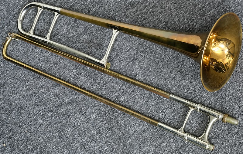 Olds Super Tenor Trombone 1945 Lacquered Brass | Reverb
