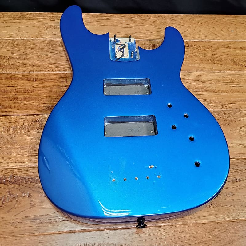 Jackson JS Series Concert Bass JS3 Body - Metallic Blue | Reverb