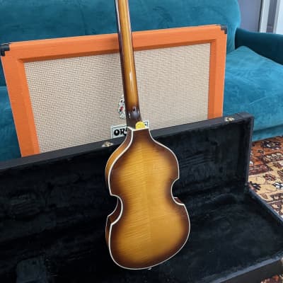 2002 Hofner '62 Reissue RI 500/1 Violin McCartney Left Handed | Reverb