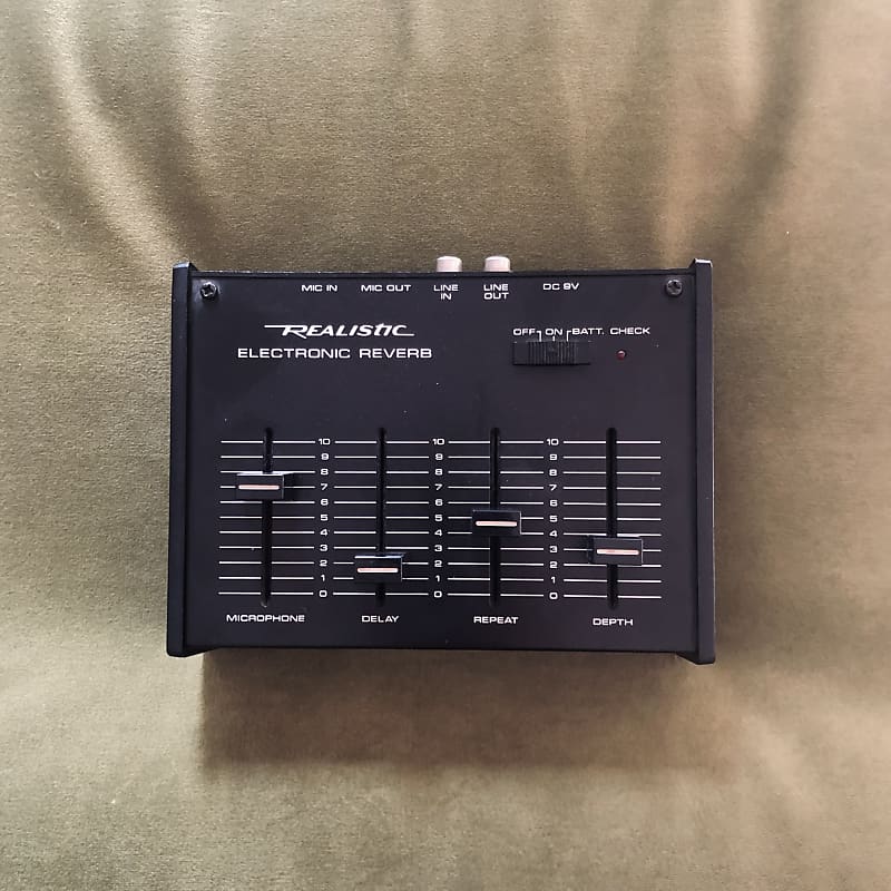 Realistic RadioShack ‘Ratshack’ Electronic Reverb/Fuzz 1980s | Reverb