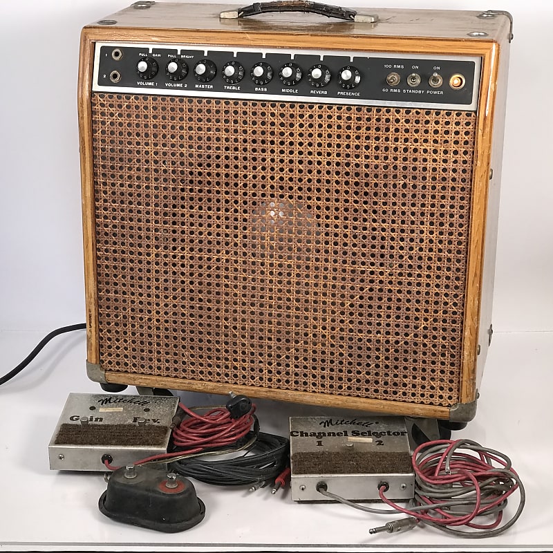Mitchell Combo Pro 100 Tube Amplifier w/ Pedals | Reverb