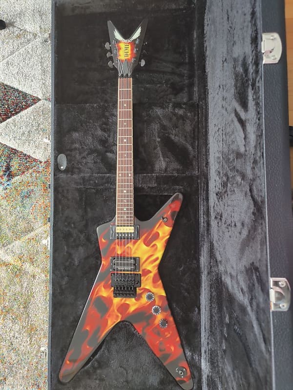 Dean Dime O Flame ML (2007 Made in Korea, Dimebag model) | Reverb
