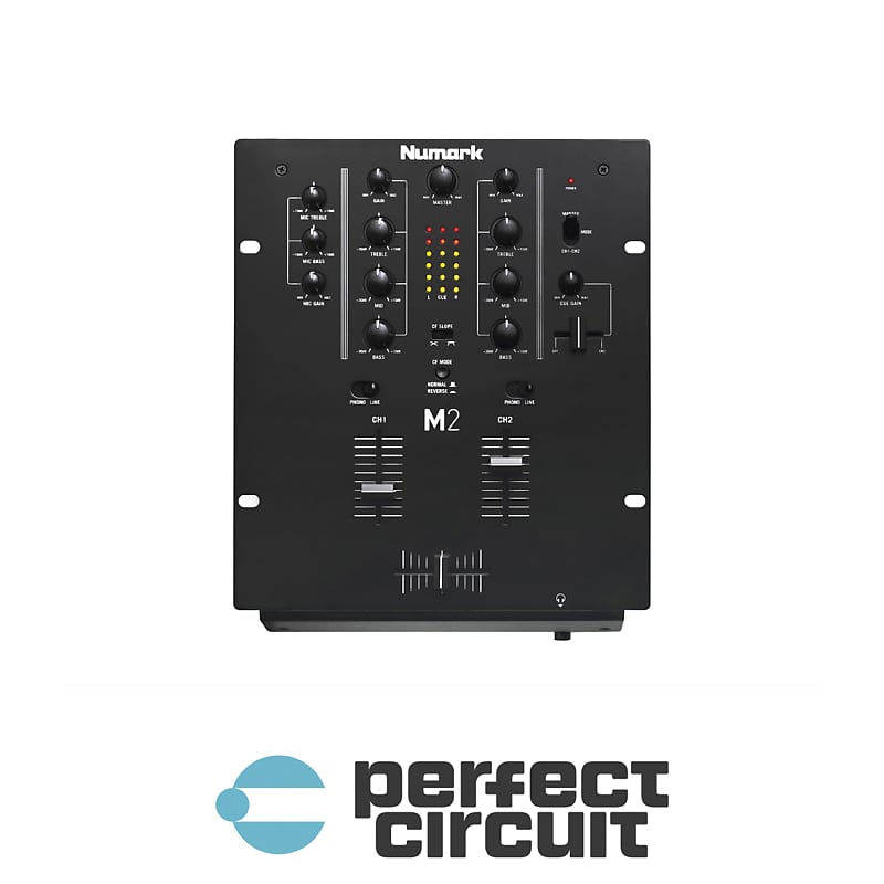 Numark M2 Black DJ Mixer | Reverb
