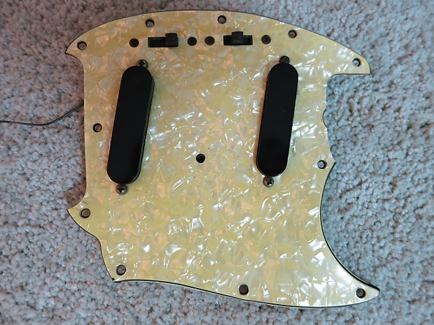 Vintage 1969 Fender Mustang Loaded Pick Guard Original Reverb Canada