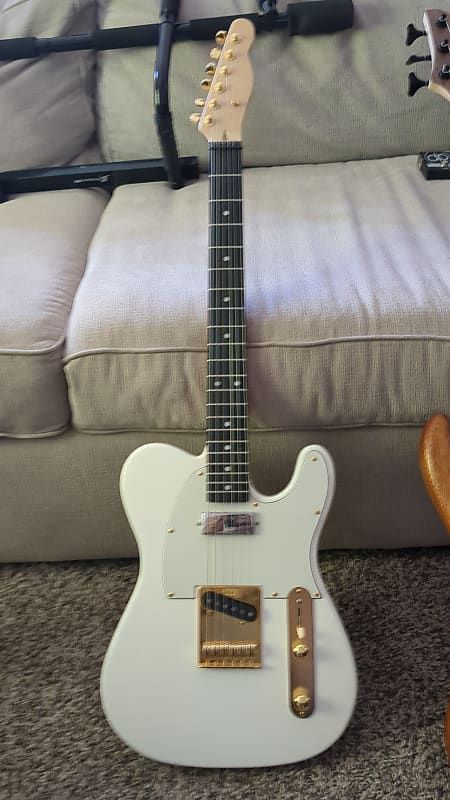 Custom Made Telecaster 2023 White with Babicz bridge, | Reverb