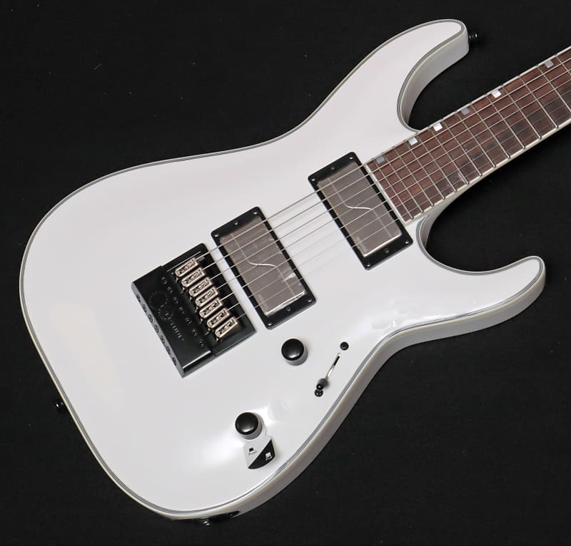 ESP LTD MH-1007ET 7 String Electric Guitar Snow White - | Reverb