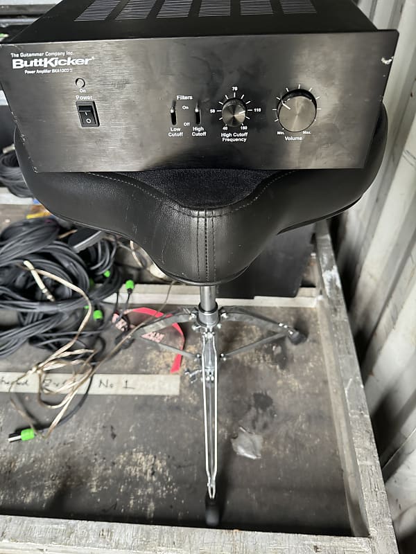 Buttkicker & amp with Roc N Soc Drum Throne 2020 | Reverb UK