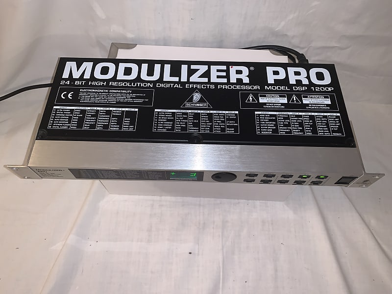 Behringer Modulizer Pro DSP 1200 Black | Reverb