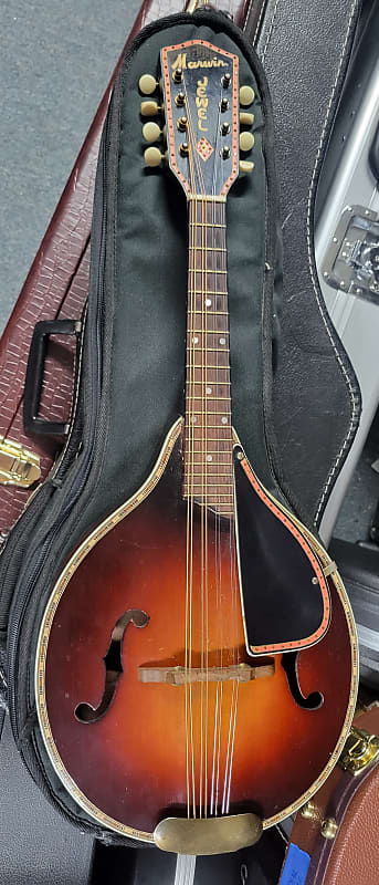 Marvin Jewel Mandolin, Harmony? nice shape 1930's gigbag | Reverb
