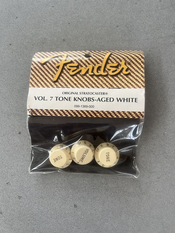 Fender Volume Tone Tone Control Set 2005 - Cream | Reverb
