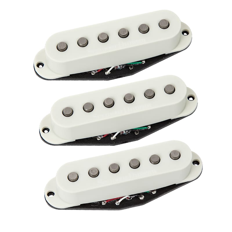 Seymour Duncan Hot Chicken Strat Stack Pickup Set - Off White | Reverb