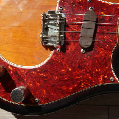 Fender Mandocaster Pickguard only Relic Aged Nitrate | Reverb