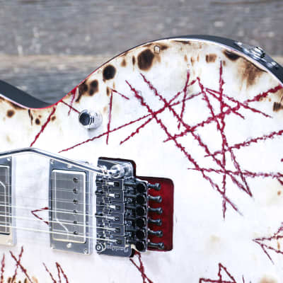 ESP E-II RZK-II Burnt Richard ZK Signature Distressed & Burnt | Reverb