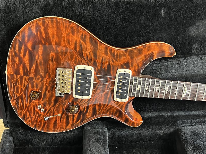 PRS 408 Brazilian Ltd 2013 - Orange Tiger Quilt | Reverb