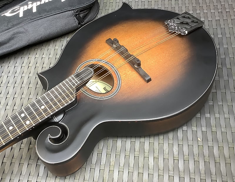 Epiphone Masterbilt mandolin mandoline MM40L MM 40 L All | Reverb