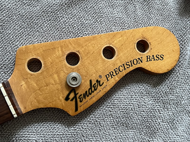 1969 Fender Precision bass neck rosewood | Reverb