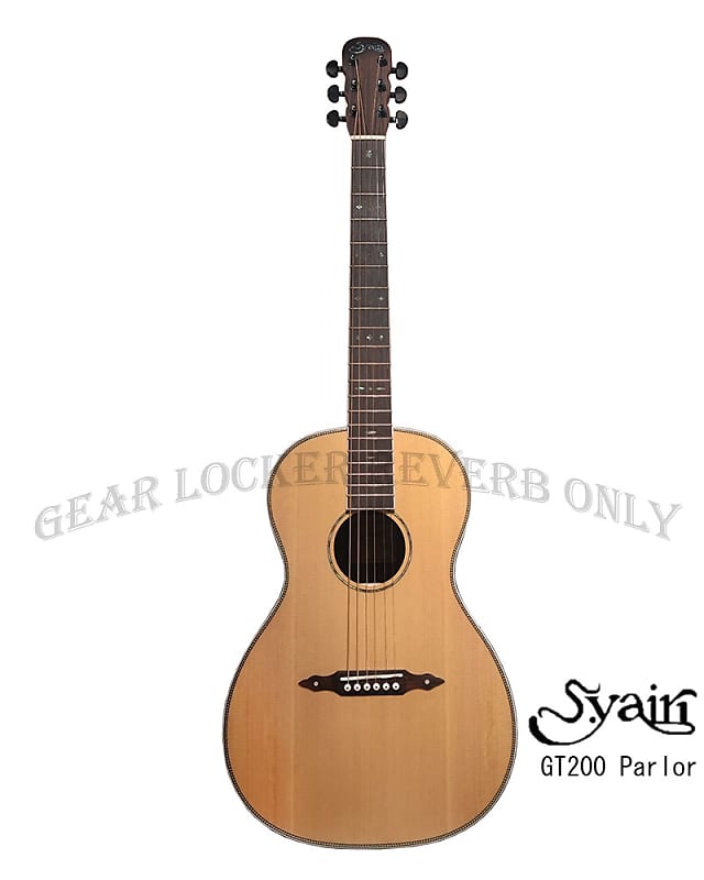 SYairi GT-200 Solid Sitka Spruce & Rosewood Small Folk Parlor | Reverb
