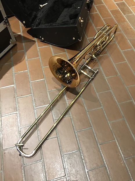 Getzen Bass Trombone 1052FDR Rose Gold | Reverb