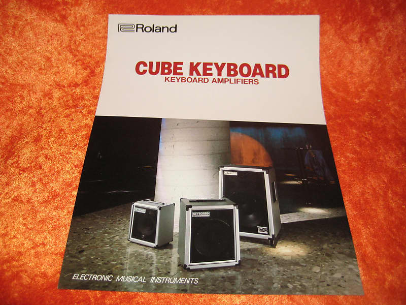 Roland Cube Keyboard Amplifiers From 1987 Reverb