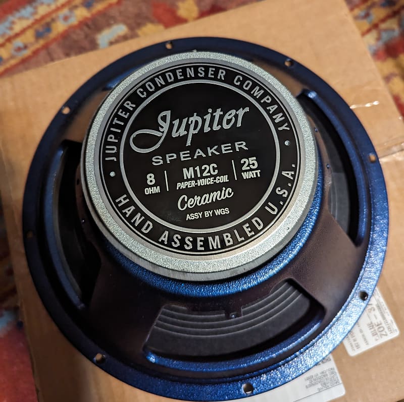 Jupiter M12C-P - 8 Ohm - Paper Voice Coil | Reverb