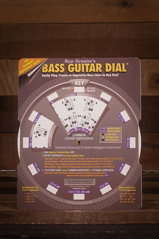 Ron Greene's Bass Guitar Dial | Reverb