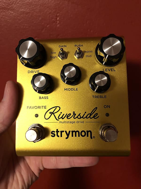 Strymon Riverside with power supply Gold | Reverb