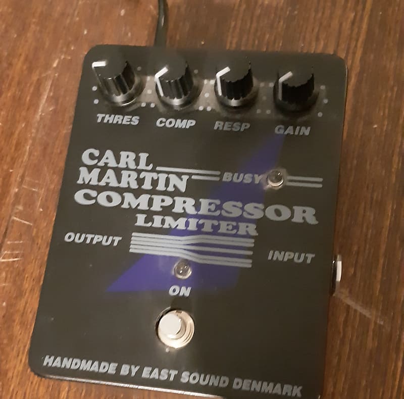 Carl Martin Compressor Limiter 2010s - Black | Reverb