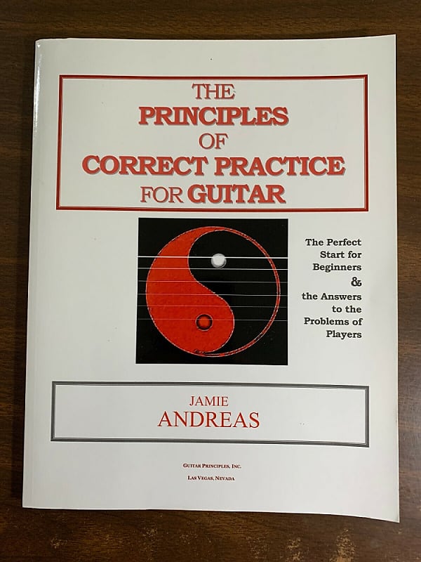 The Principles of Correct Practice for Guitar Book - Free USA | Reverb
