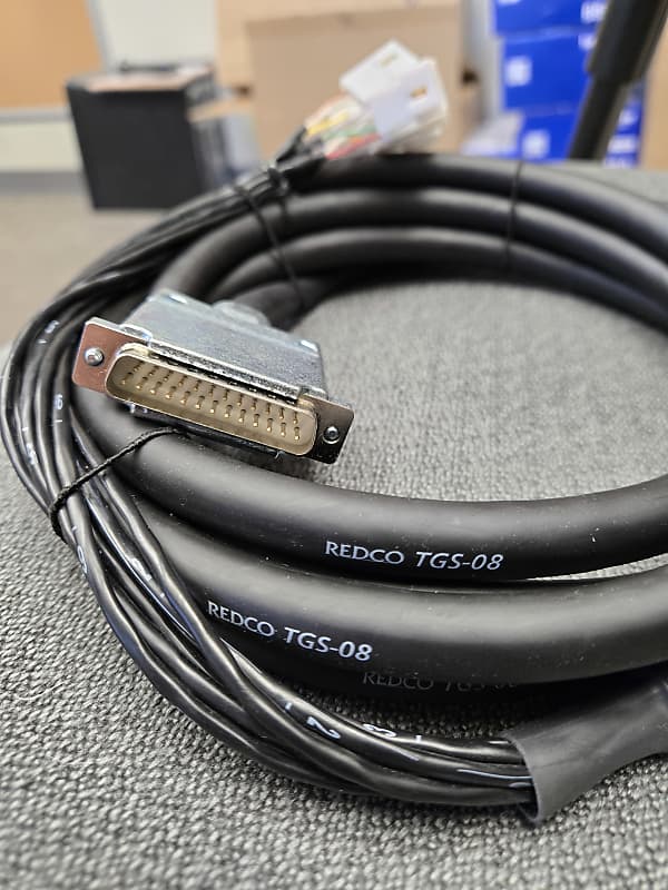 Redco Audio DB25 to 3 pin EDAC 10' 8 channel Snake Cable | Reverb