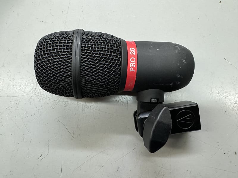 Audio Technica. AT Pro 25 hypercardioid dynamic microphone | Reverb