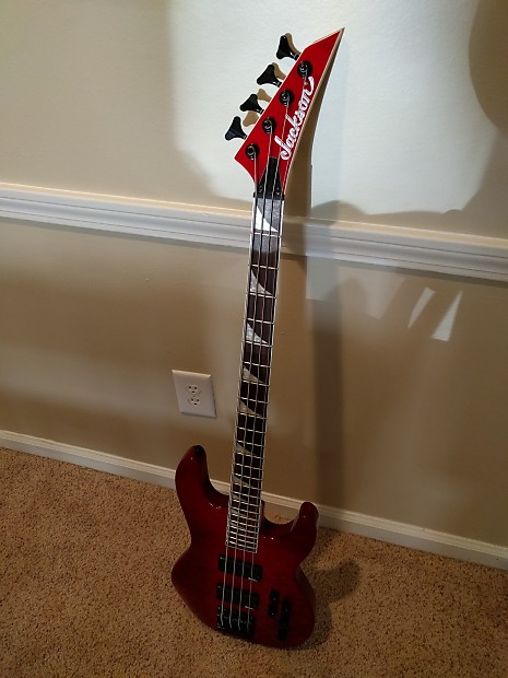 Jackson Jackson JS3 Concert Bass with Quilted Maple Top | Reverb