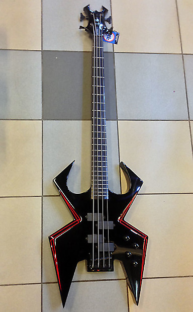 NOS BC Rich WMD Widow Neck Thru Active bass, last one | Reverb