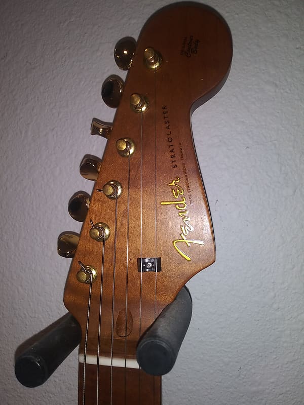 Custom Shop Clone Strat tribute hard tail - Vintage Cream | Reverb